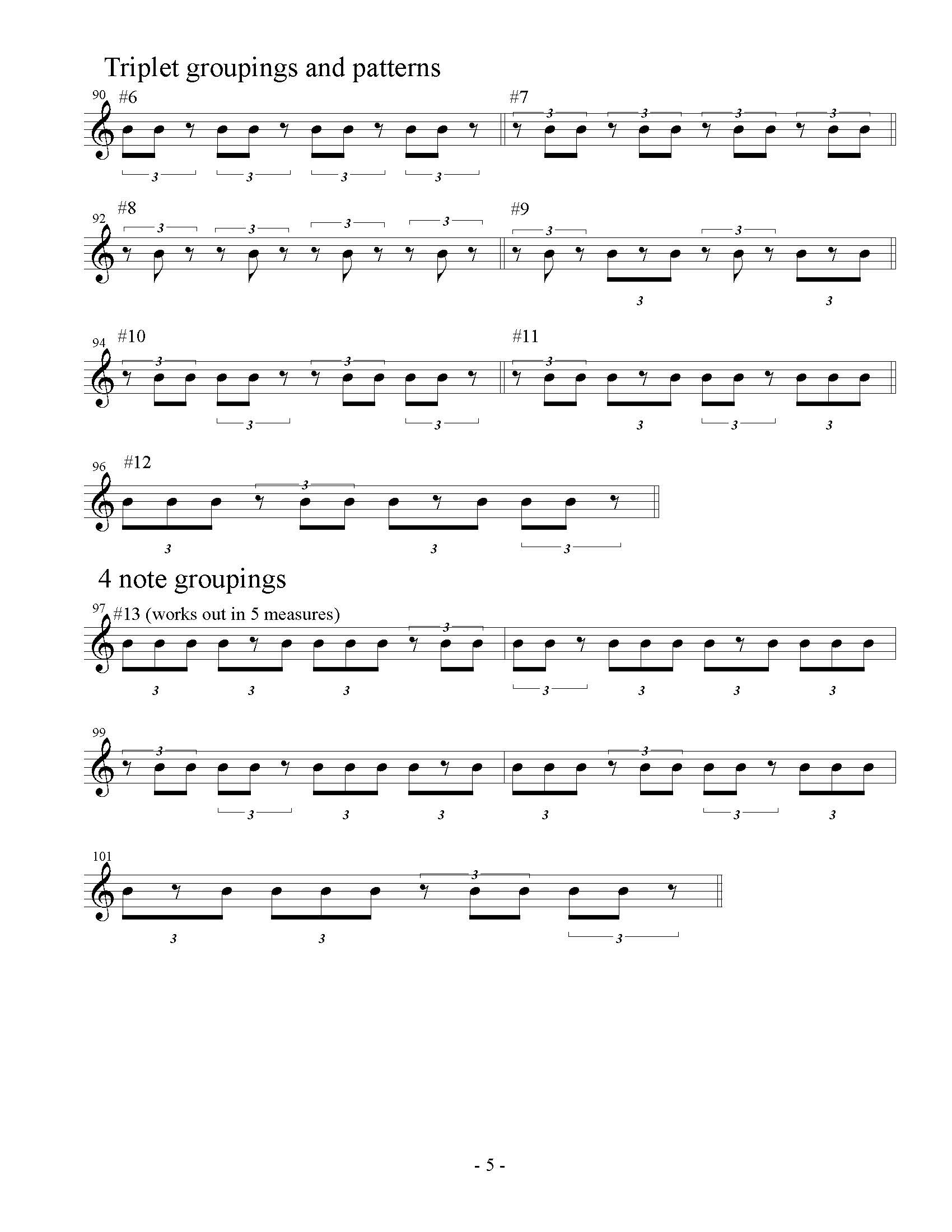 Part 4: Rhythmic Ideas – A Guide to Exploring Jazz Improvisation – Book 1