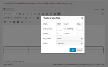 Tables & Textboxes – Maricopa Open Digital Press Guide